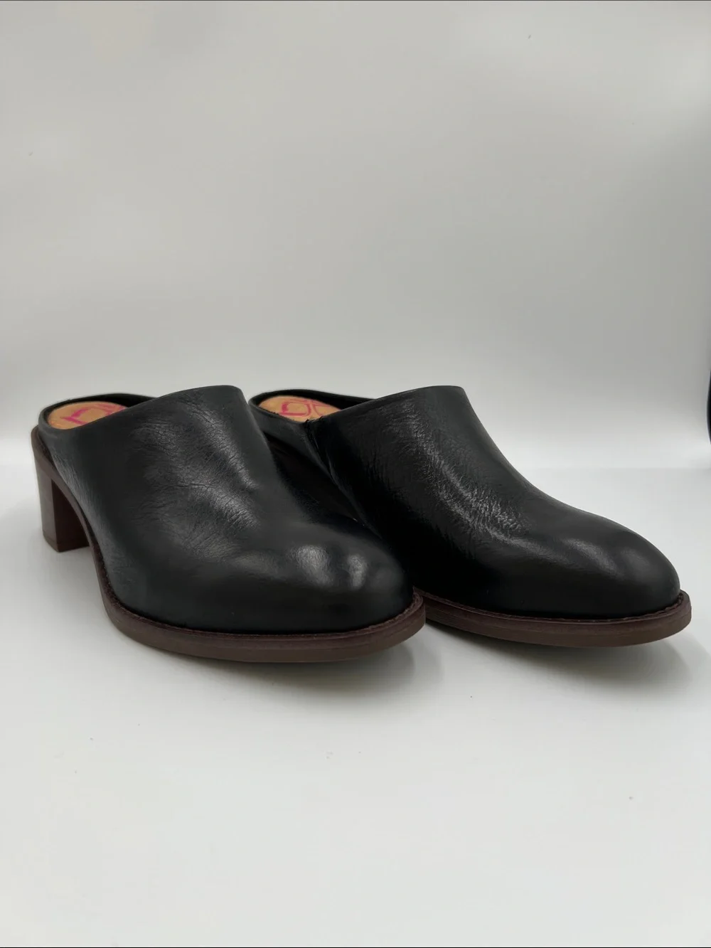 Comfortiva | Shoes | Comfortiva Harrington Mule Clog Shoe Black Leather ...